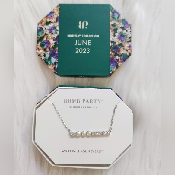 Bomb Party | Jewelry | Nwt Bomb Party June Completely Yours Simulated ...